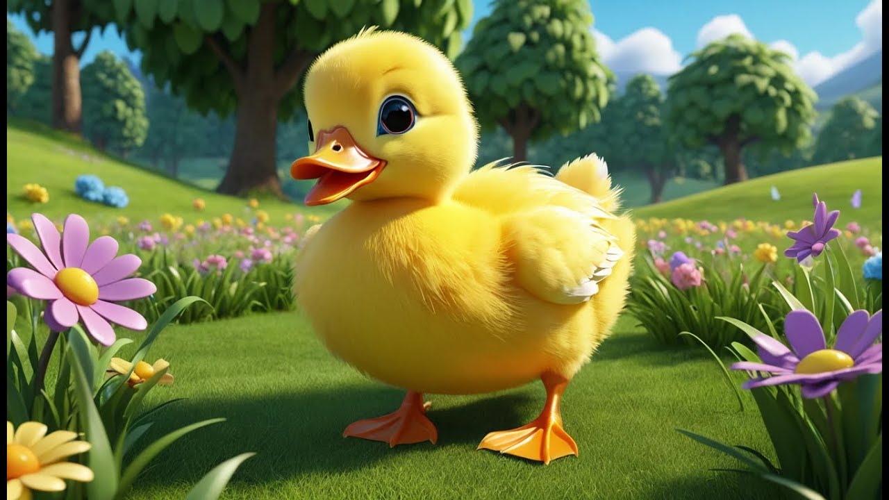 Baby Duck Quack Quack Quack | Fun Duckling Song for Toddlers | Learn ...