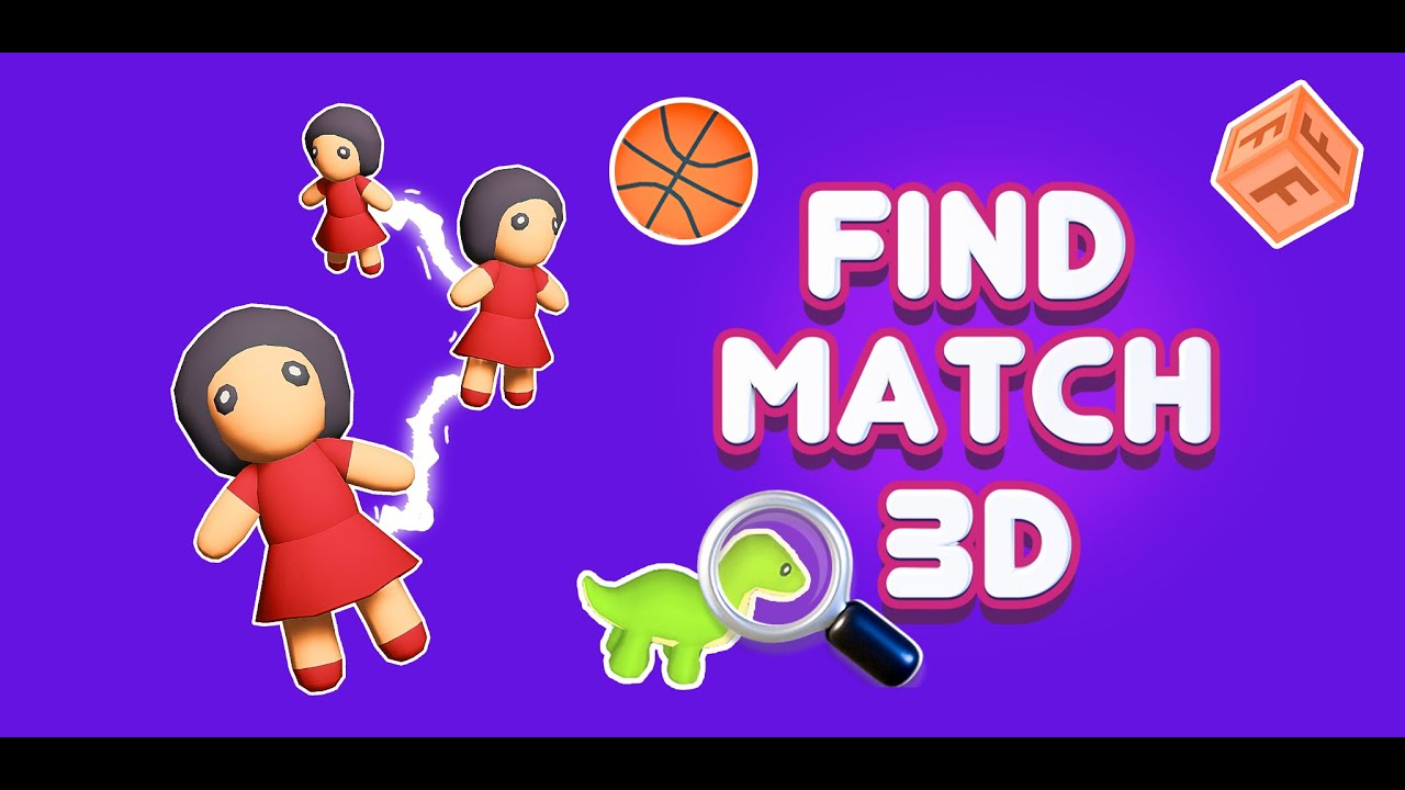 Find Match 3D the best puzzle and match game by Flick Games - YouTube