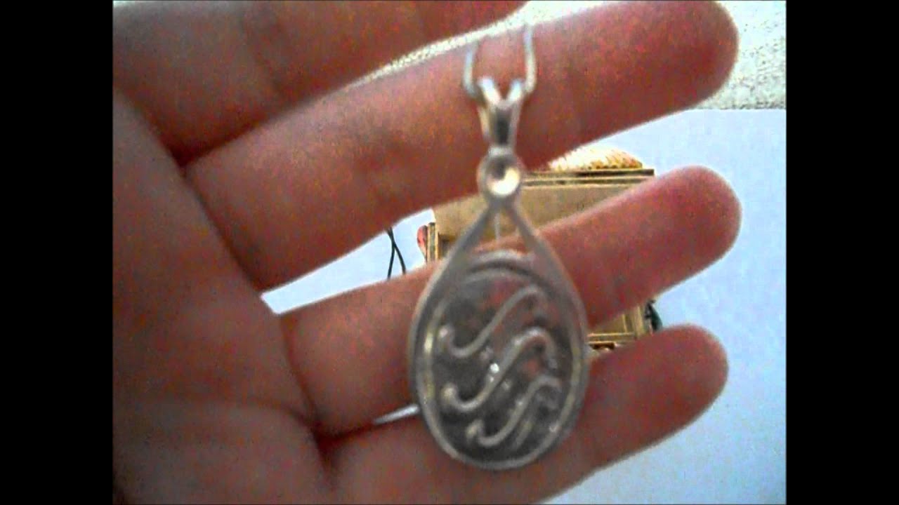 H2O locket and crystal necklace - YouTube