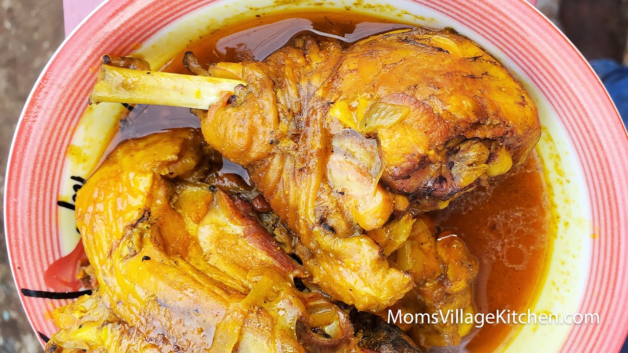 Easy Ugandan Chicken Stew Recipe | Mom's Village Kitchen - YouTube