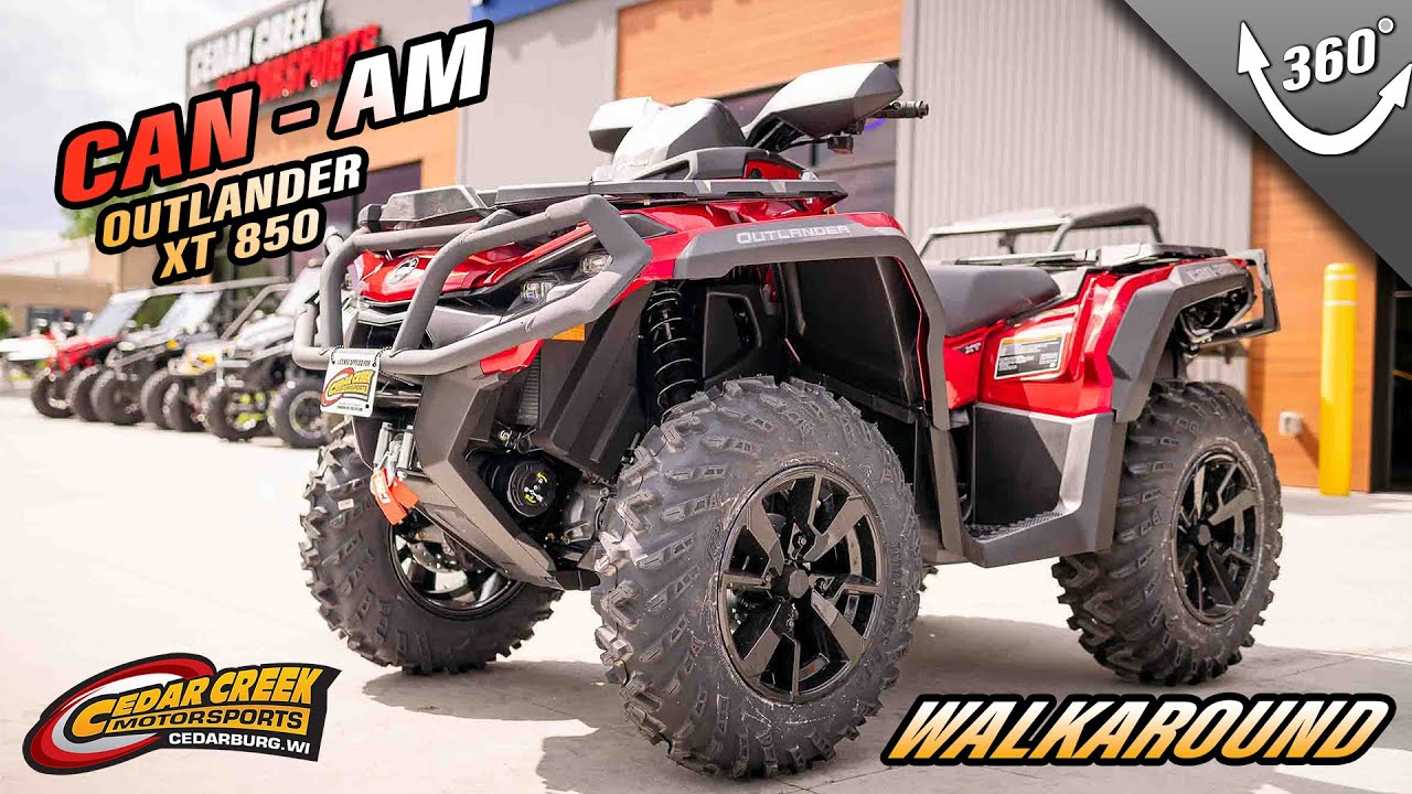 Walkaround | 2024 Can-Am® Outlander XT 850 - YouTube