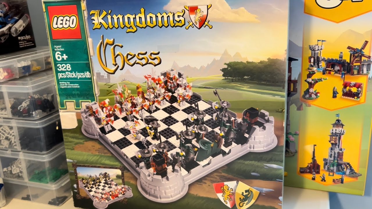 RARE LEGO Castle and Kingdoms Haul | LEGO Kingdoms Chess and Vintage ...
