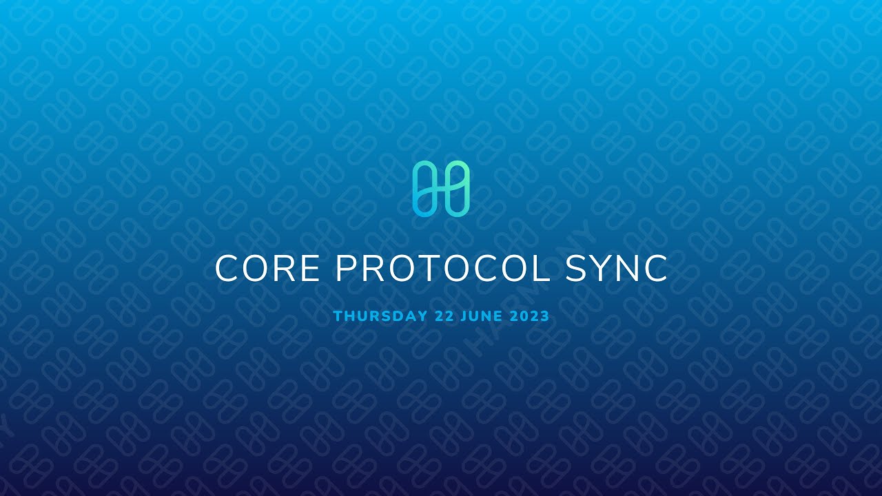 Core Protocol Sync: June 22th, 2023 - YouTube