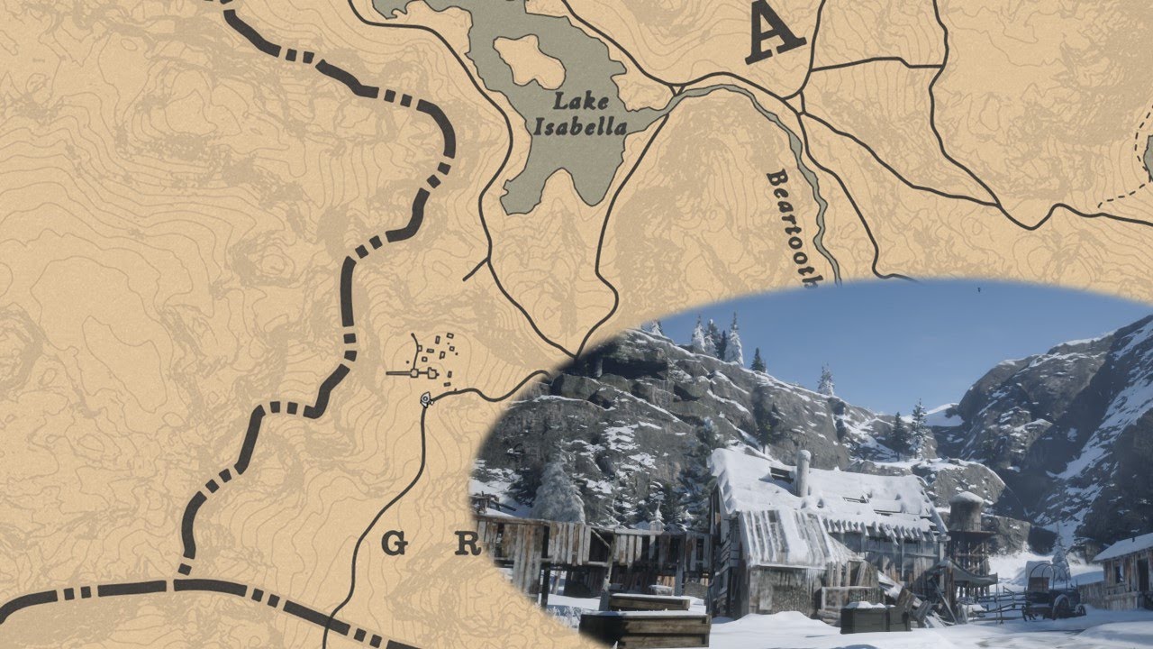 VISITING THE AMBARINO CAMP IN RED DEAD ONLINE! - YouTube