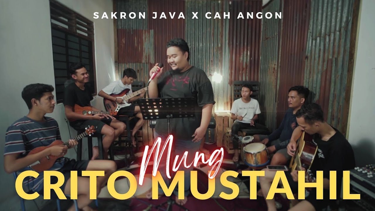 Crito Mustahil (Mung) - Denny Caknan | Live Cover Adjie Sakron Java X Cah Angon | Dangdut ...
