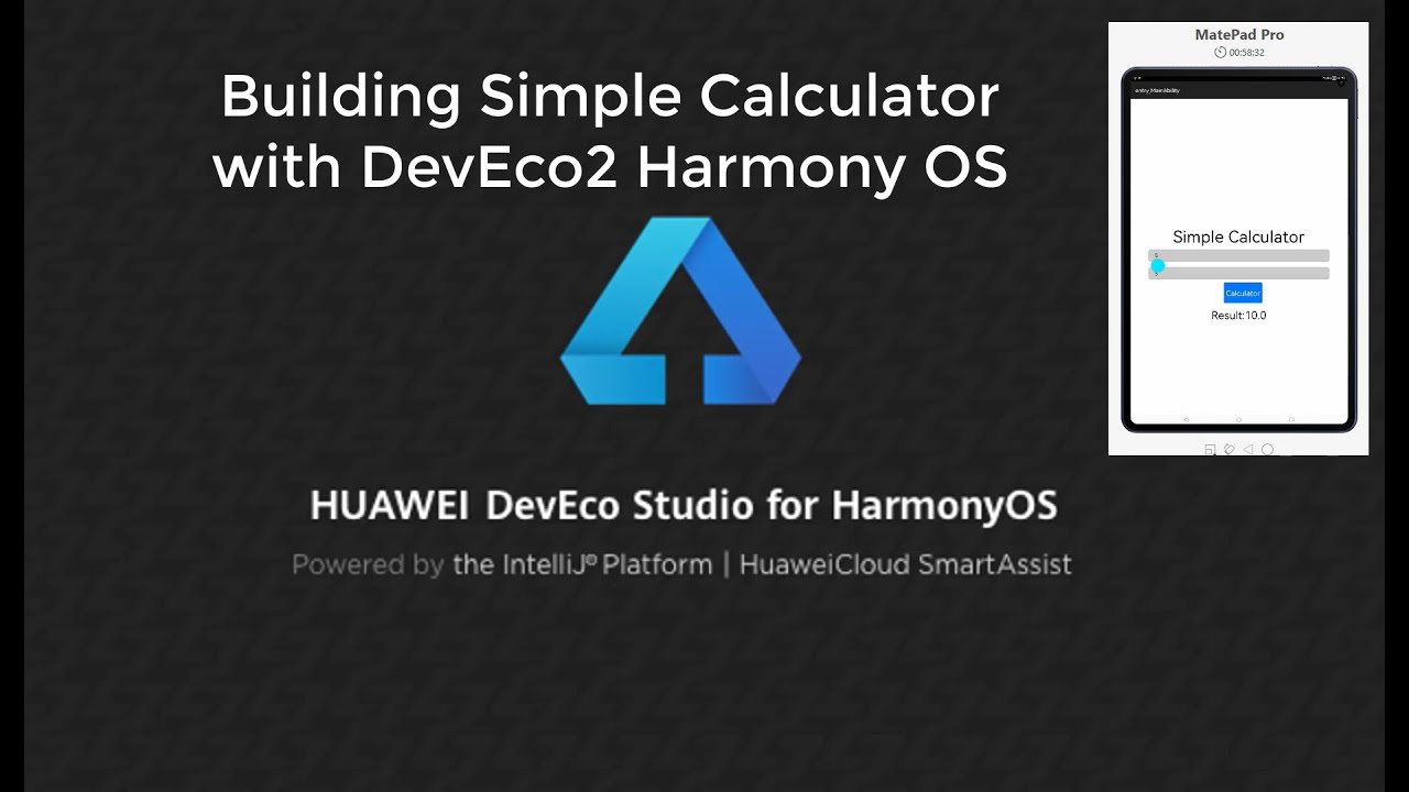 Building HarmonyOS Simple Calculator App with DevEco2 - YouTube