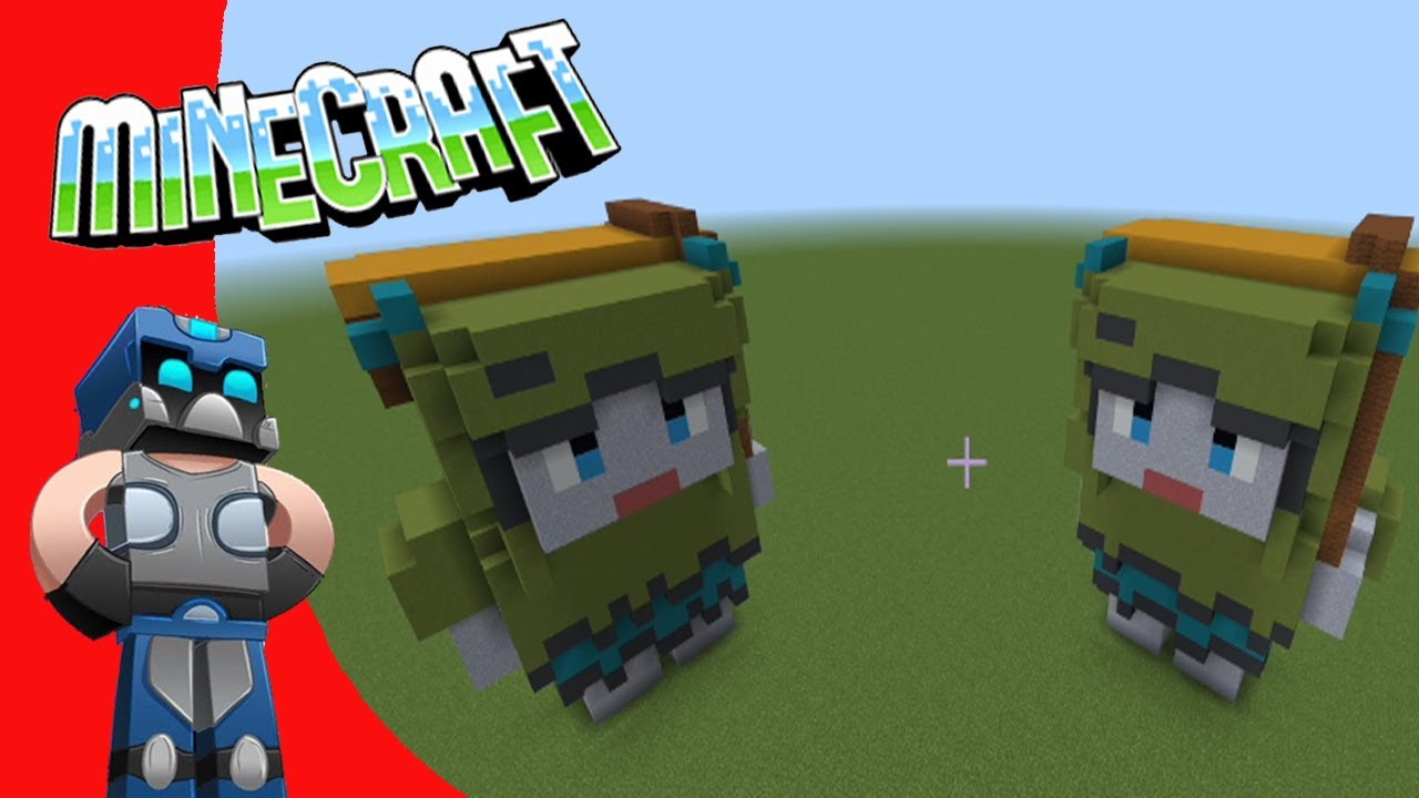 Rascal Pixel art Minecraft Tutorial / Como hacer a Rascal Pixel art en ...