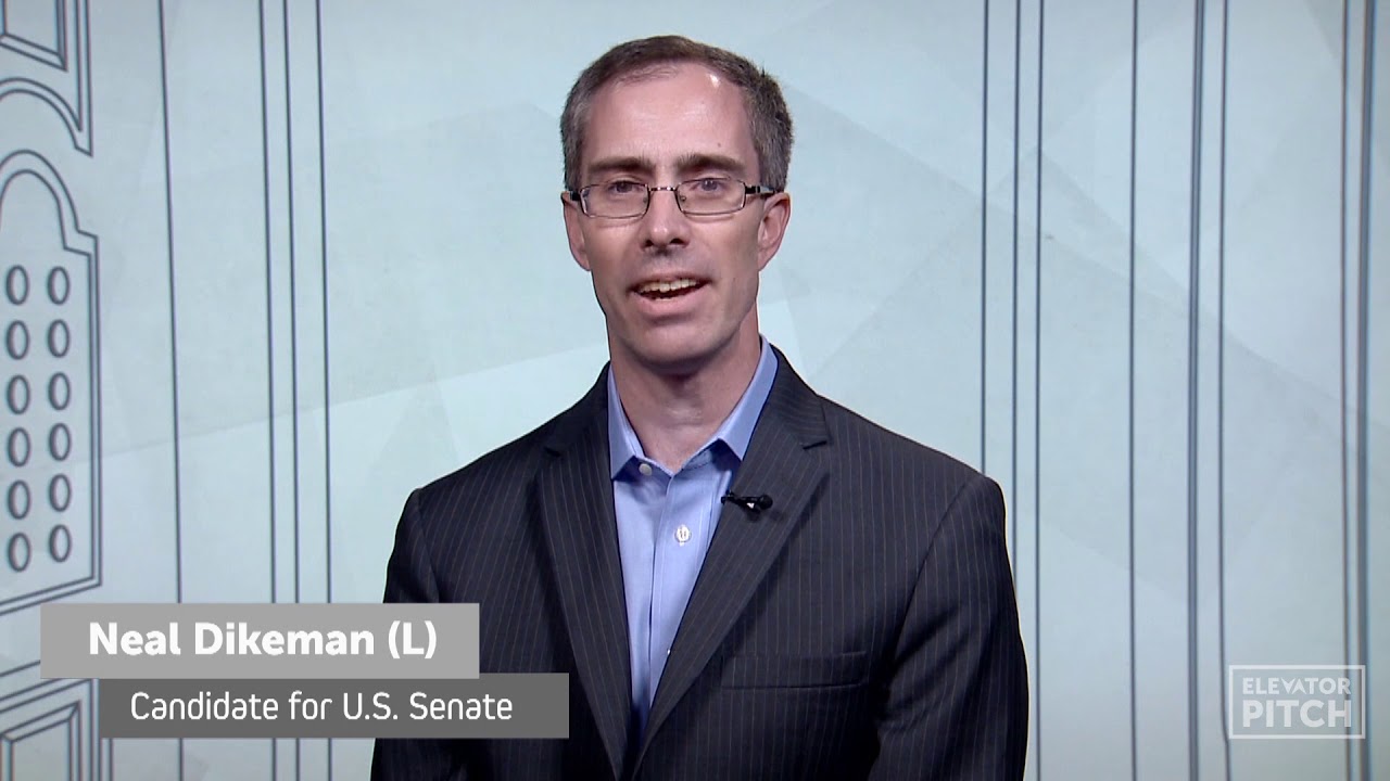 Who Is Neal Dikeman? Libertarian Gives Two-Minute 'Elevator Pitch' For ...