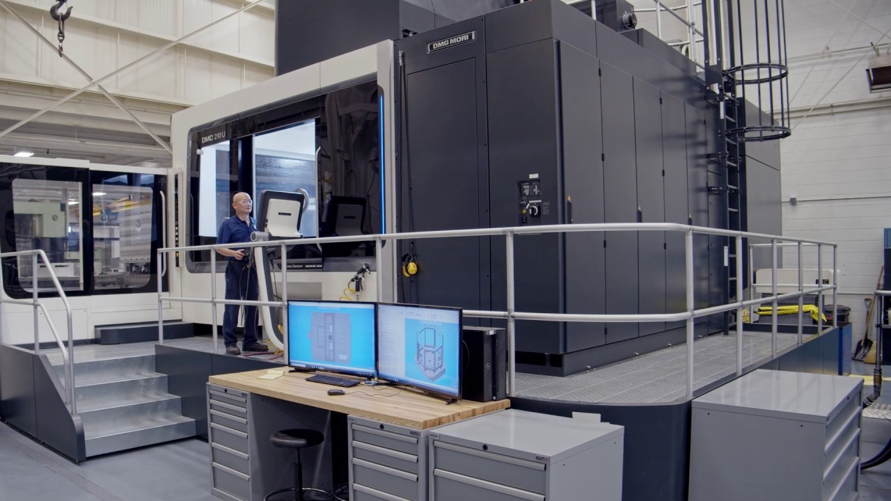 5 Axis CNC Machine - Keller Technology Corporation - YouTube