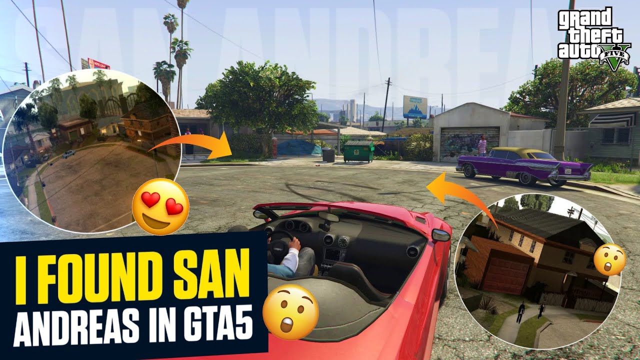 Found GTA San Andreas in GTA V | GTA 5 | Part #2 - YouTube