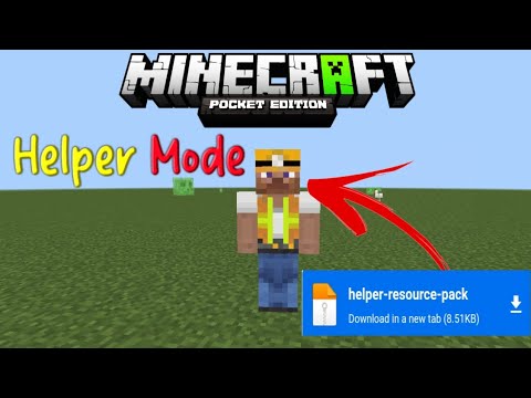 Helper Mod for Minecraft PE 1.20,1.19 - YouTube