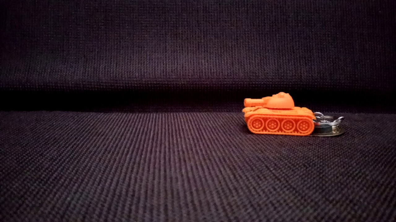 Orange tank stop motion - YouTube