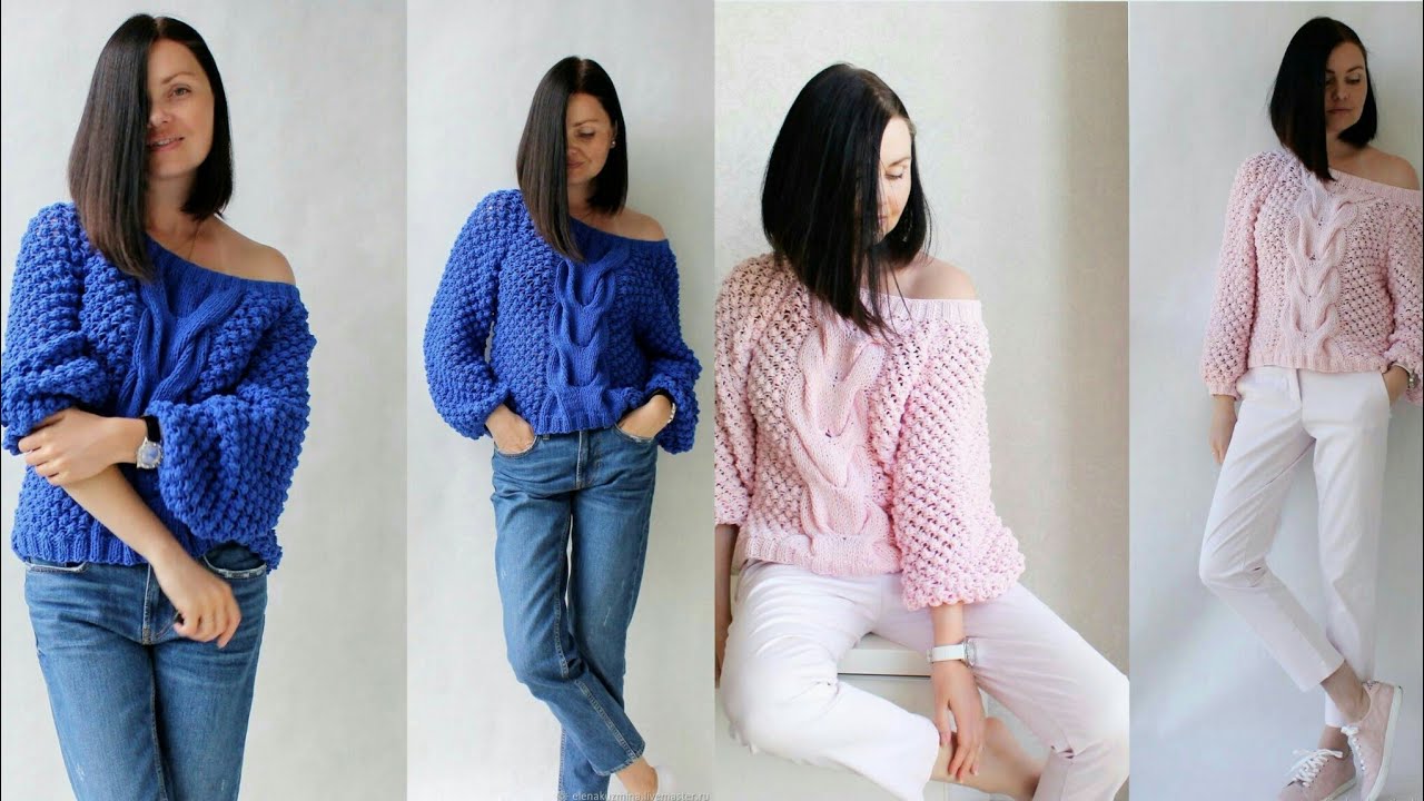 Top most stylish and gorgeous knitted pullover sweaters desgins for ...