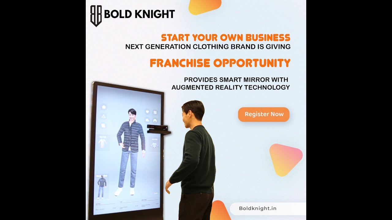 BOLD KNIGHT - SMART MIRROR Technology | Virtual Trial room| Mens ...
