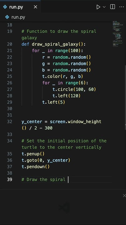 Mesmerizing Animation using Python turtle #coding #programming #shorts - YouTube