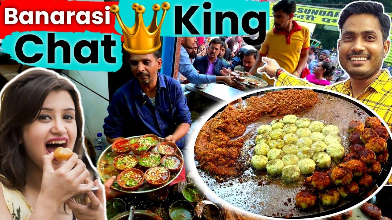 Kashi chat Banaras best chat shop/ Kashi Chat Godowlia/ Best panipuri ...