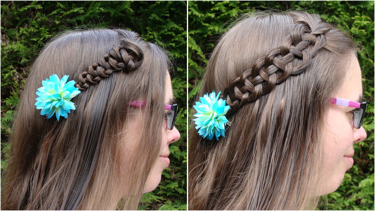 DIY Slide up braids (3 and 4 strands) tutorial - YouTube