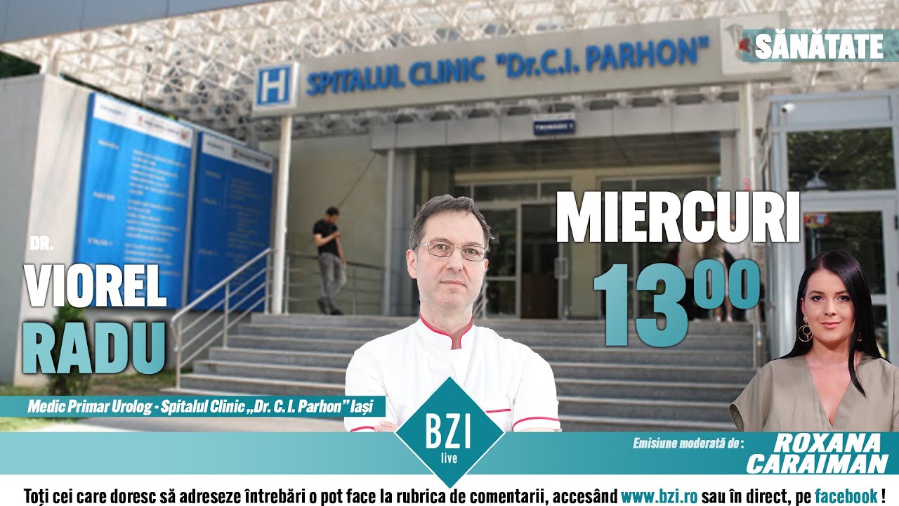 Despre fumat şi cancerul vezical cu dr. Radu Viorel, medic urolog ...