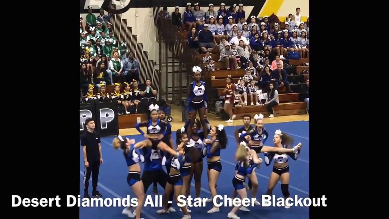 Desert Diamond All-Star Cheer and Dance Blackout - Sharp International ...