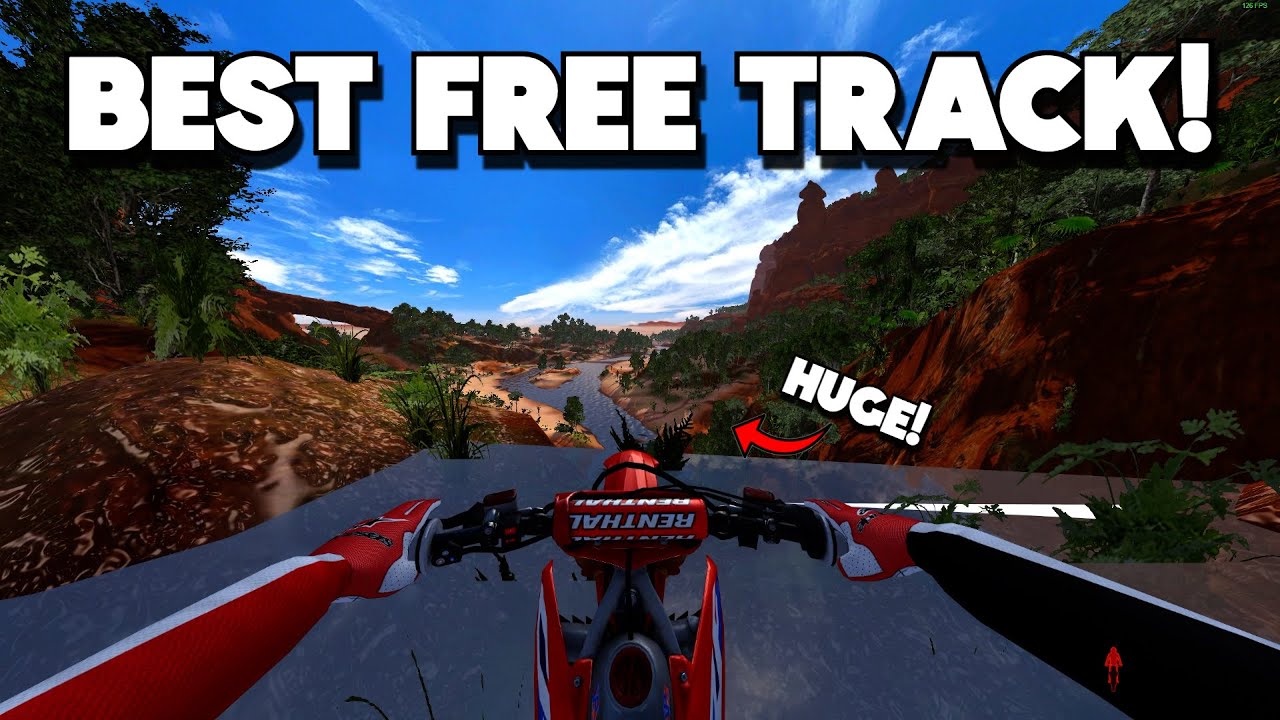 THIS IS THE BEST FREE TRACK IN MX BIKES! - YouTube