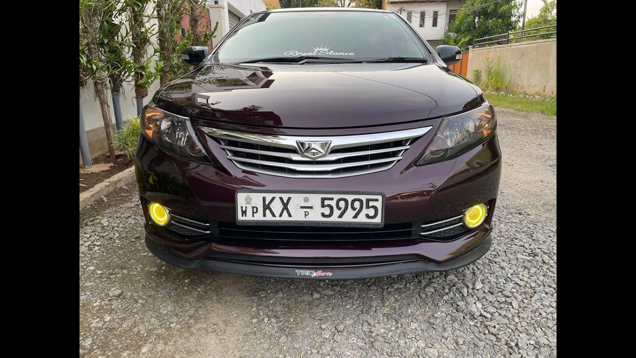 Toyota Allion 260 Modified - YouTube