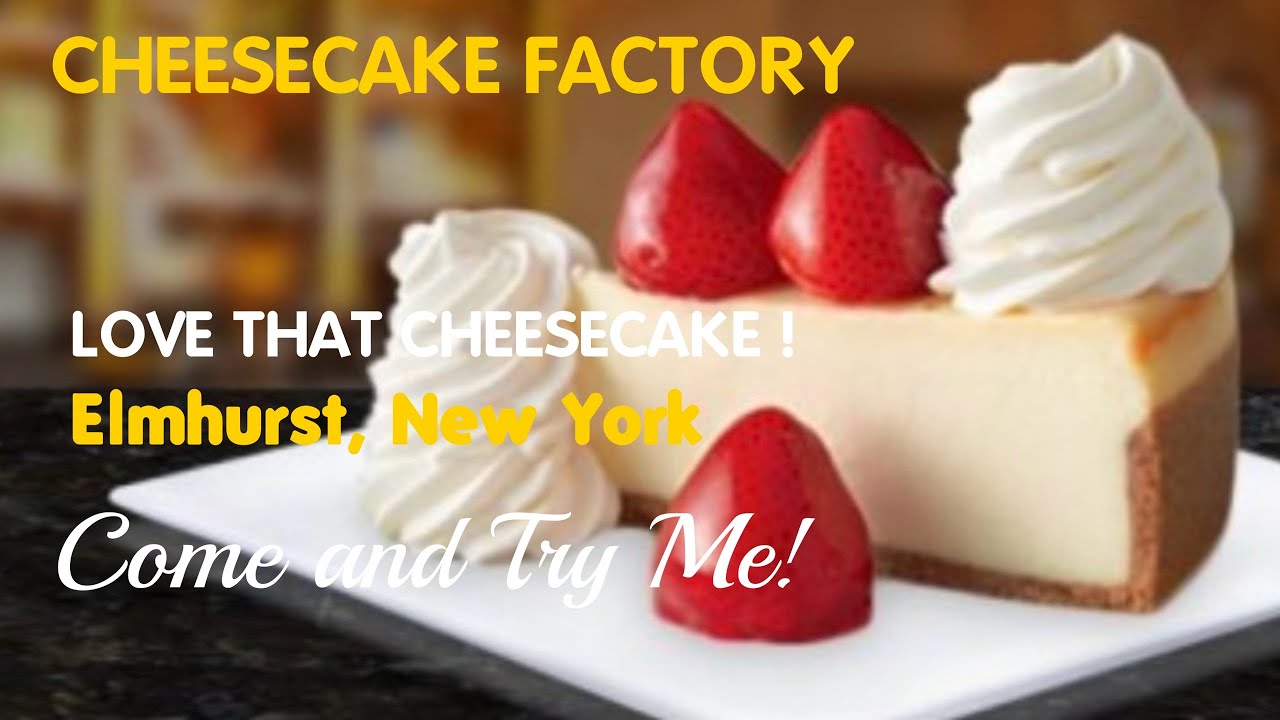 The Cheesecake Factory (at Queens Center Mall, Elmhurst, NY) 😘🧀🍔🍝🥩 # ...
