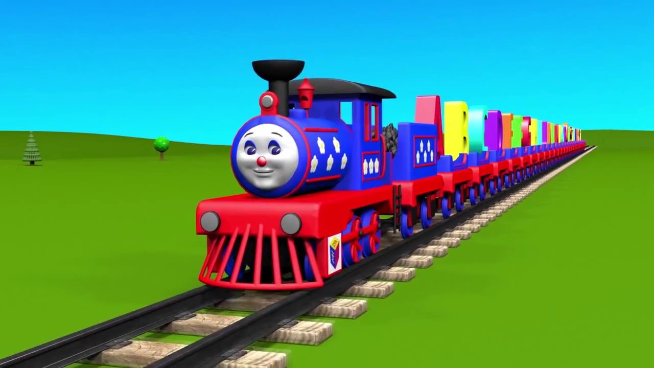 Englisch Buchstaben - zug animation - YouTube