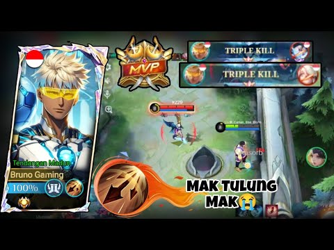 Spell Ter-OP Tahun 2024| Bruno Gameplay Top 1 Global 2024 - Mobile ...