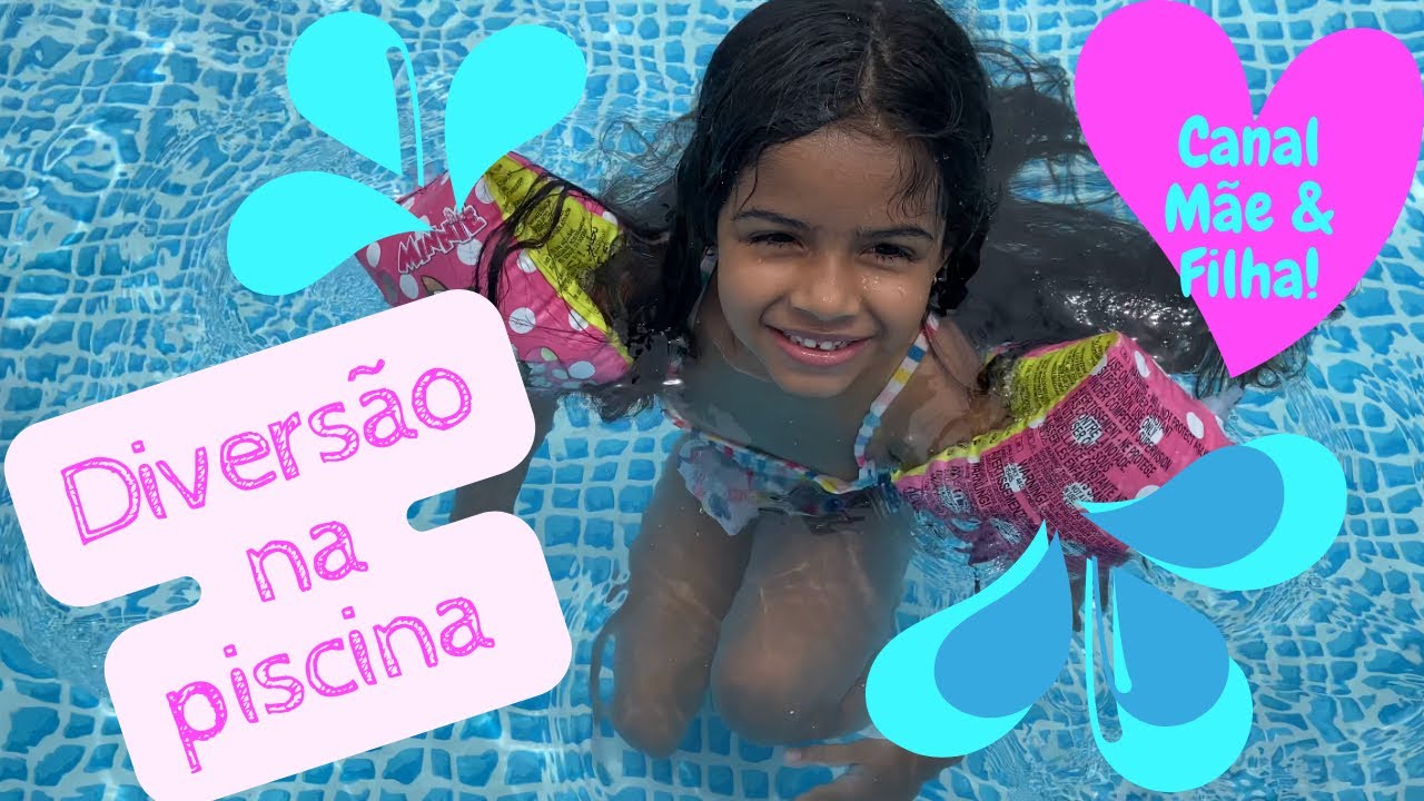 Diversão Na Piscina Youtube