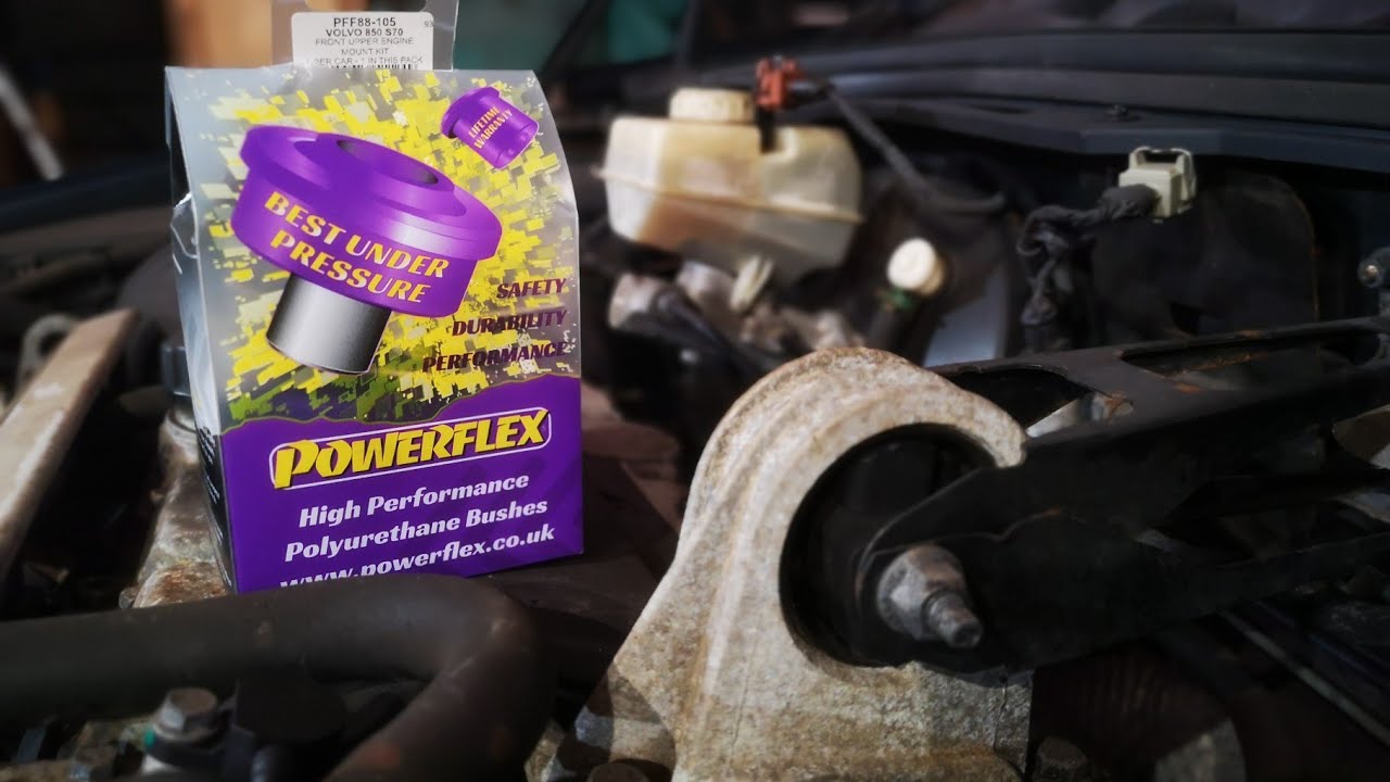 Volvo v70 p80 Platform, Upper Engine Mount Replacement - YouTube