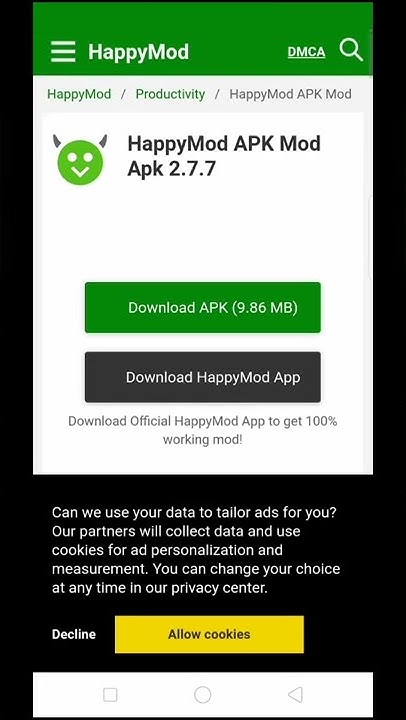 How to download happy mod apk - YouTube