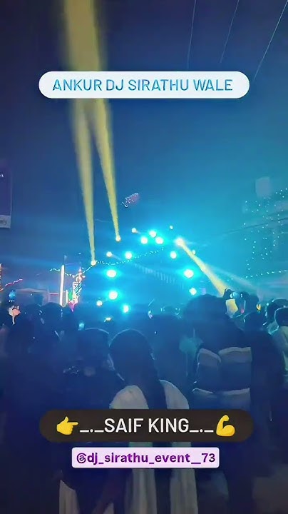 Ankur dj sirathu Wale sirathu mela system sk musical group Saif king #ssmusic #dj #djcompetition ...