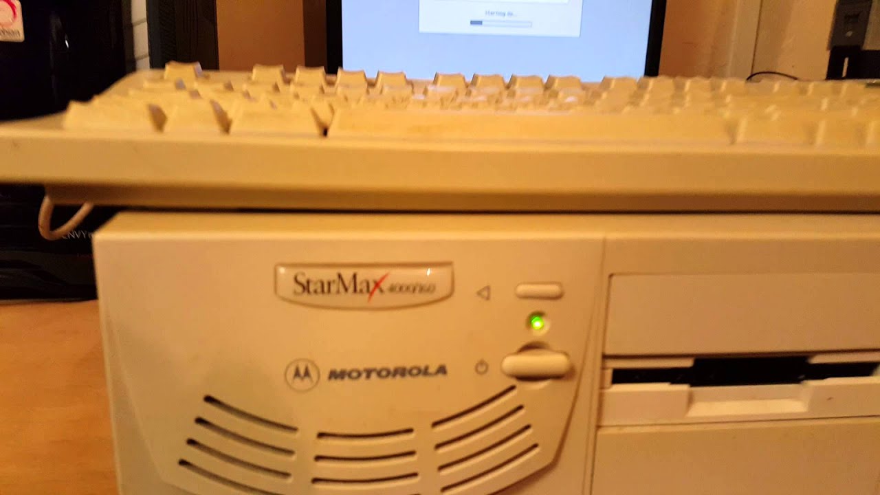 Motorola starmax 4000/160 - YouTube