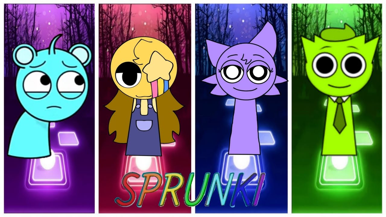 Incredibox Sprunki Cyan VS Yellow VS Purle Wenda VS Lime - YouTube