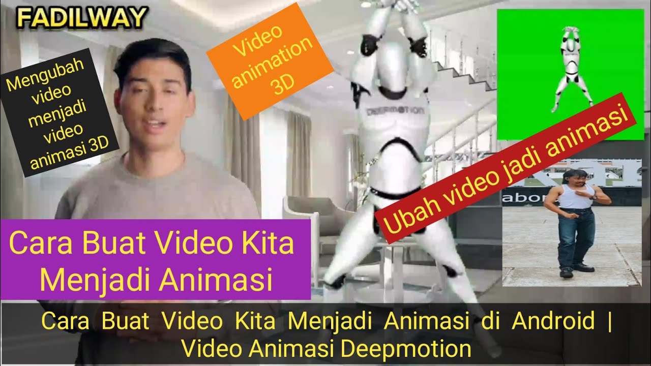 CARA MEMBUAT VIDEO MENJADI VIDEO ANIMASI 3D DI ANDROID | VIDEO TO VIDEO ...