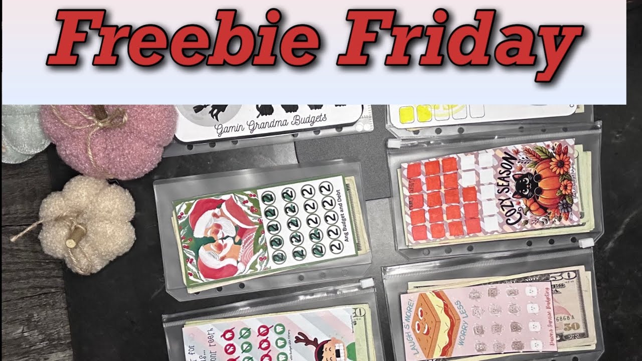 Last Freebie Friday for November! Do I finish any?? #freebiefriday ...