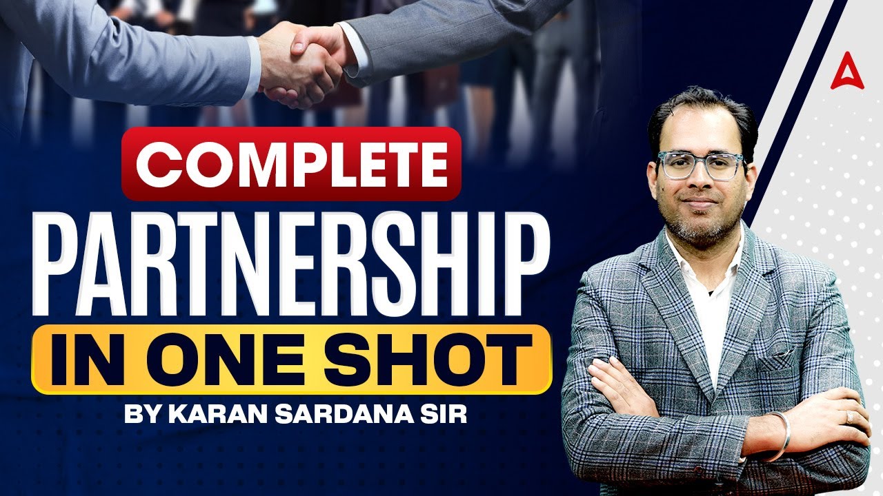 Master Partnership in Math | Complete Concept in One Shot | By Karan ...