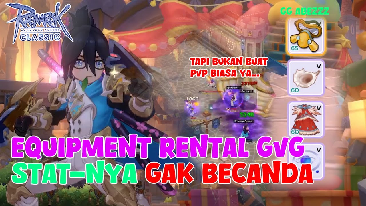 GUILLOTINE CROSS PVP BUILD FOR BEGINNER Ragnarok M Classic - YouTube