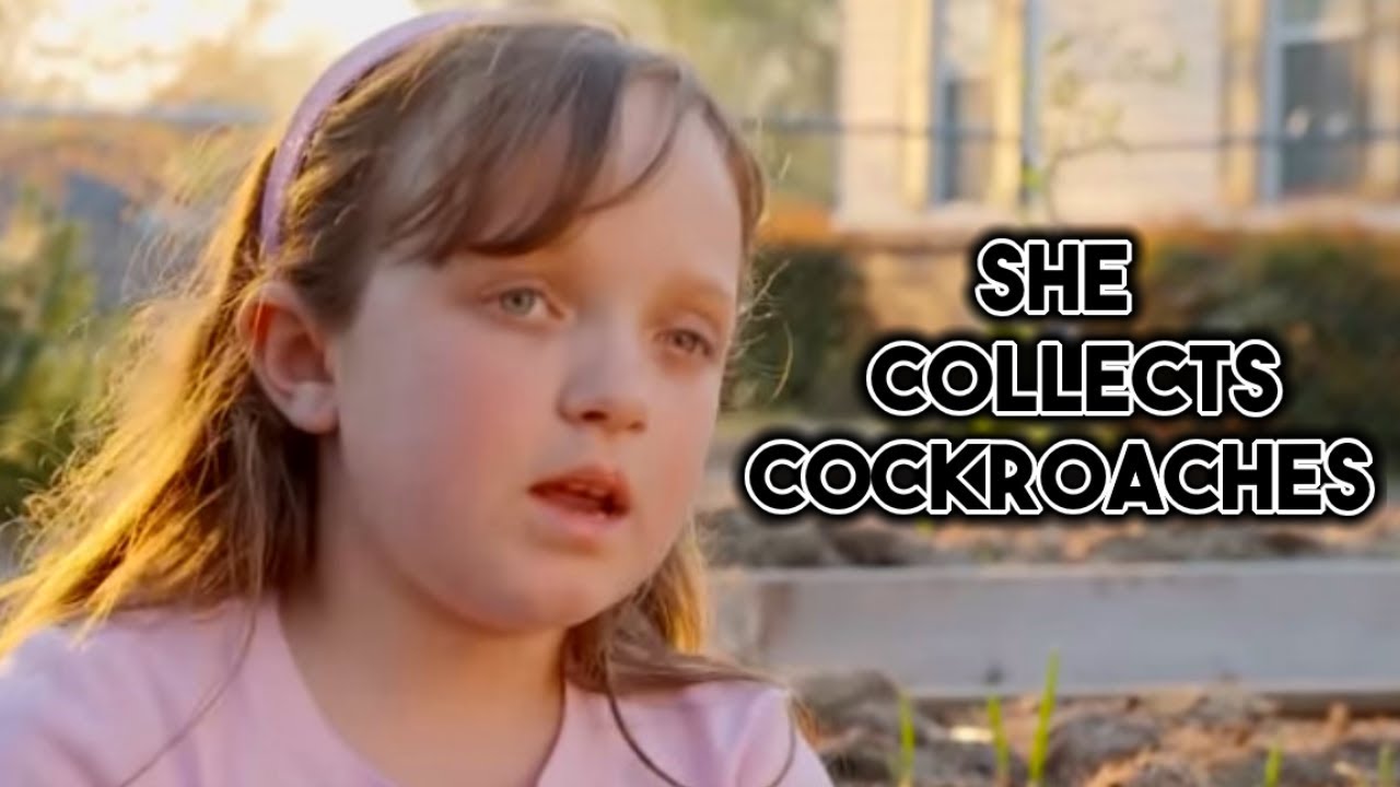 Crazy Girl Collects Cockroaches Youtube