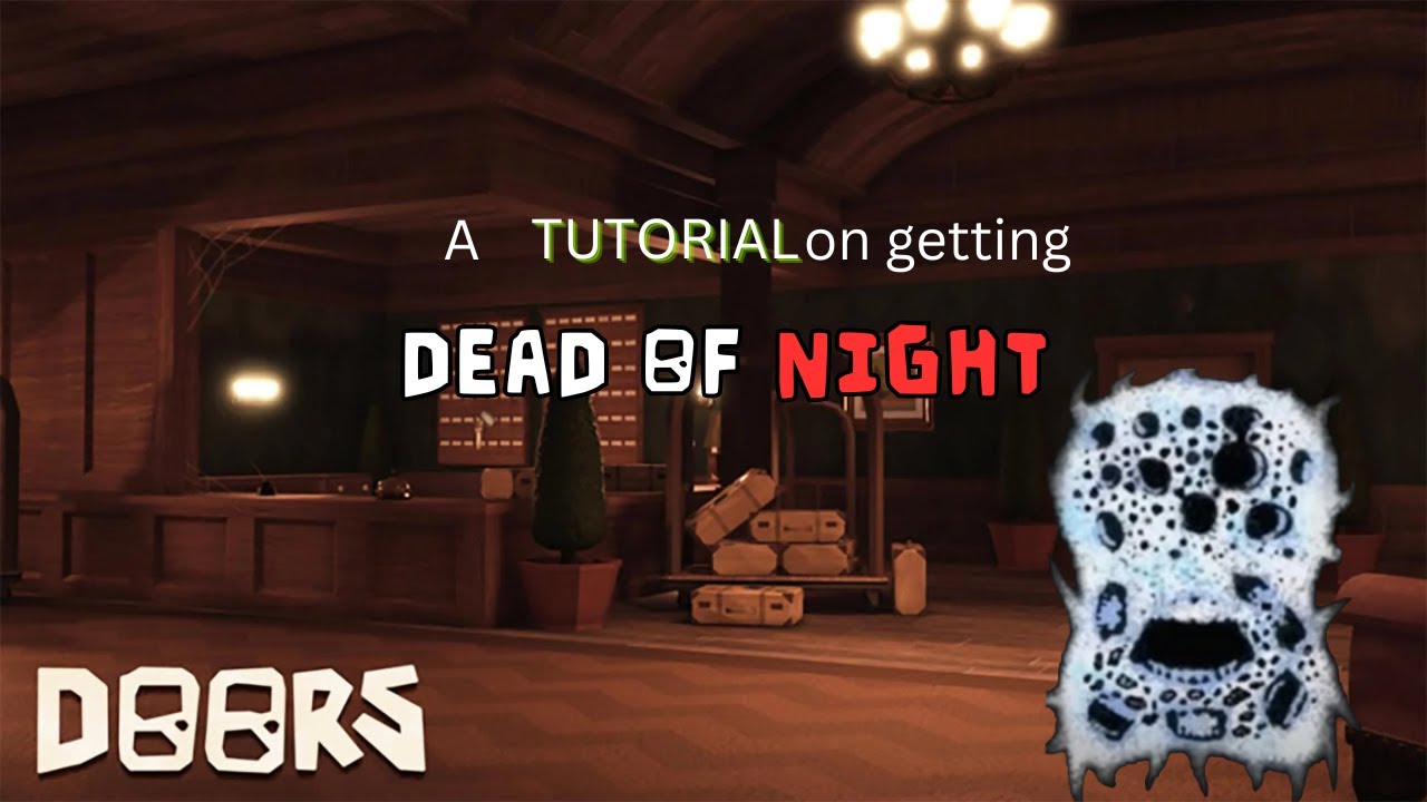 How to Spawn Dread AND get the "Dead of Night" Badge [ROBLOX DOORS ...