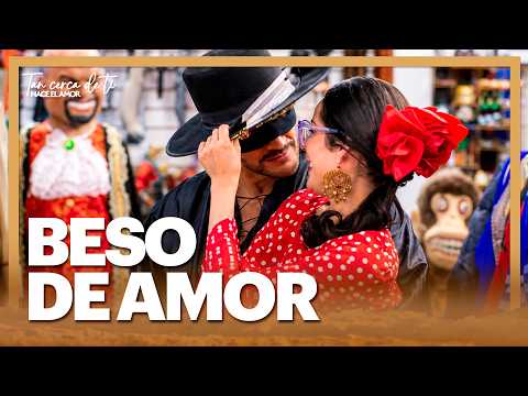 Consuelo le roba un beso a Joaquín | Tan cerca de ti, nace el amor 3/4 | Capítulo 50