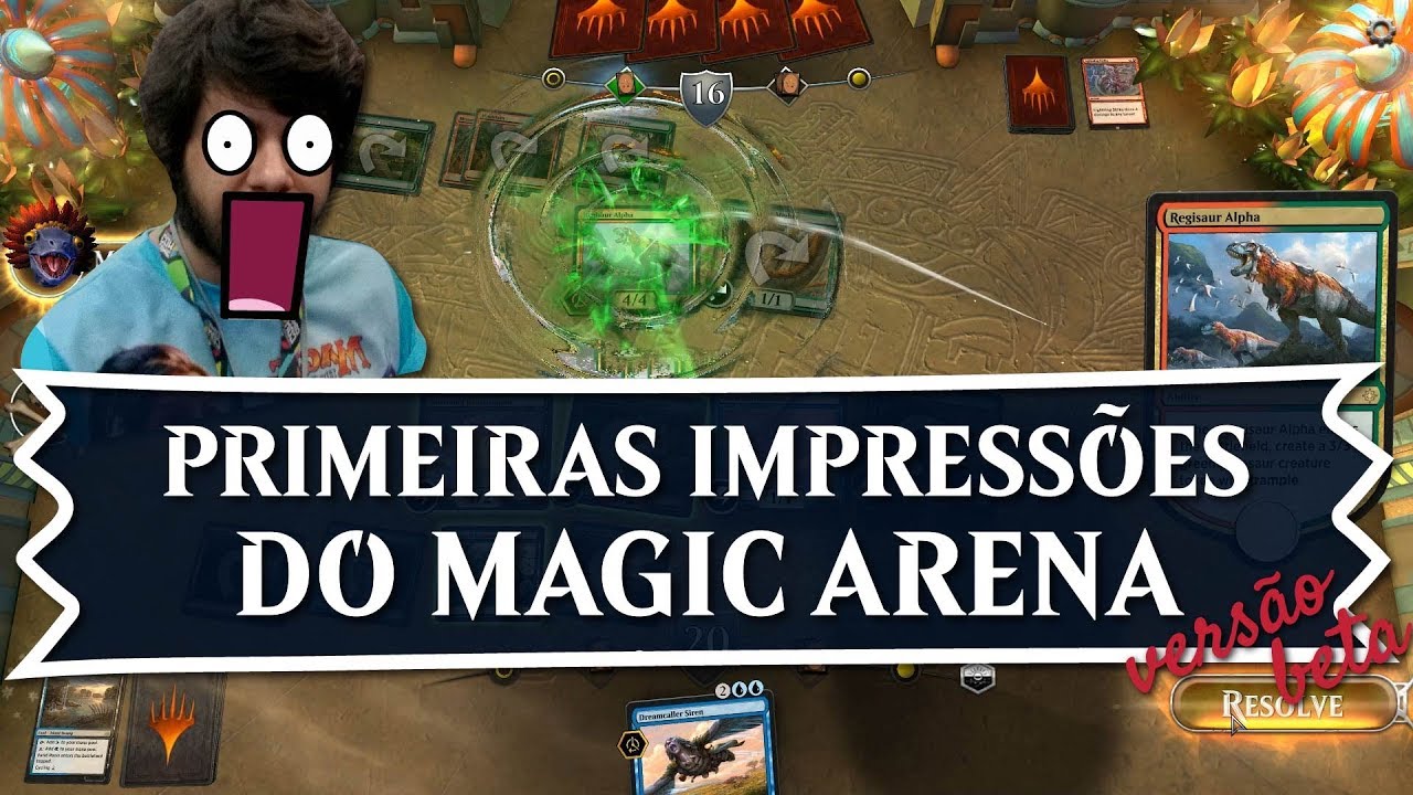 Primeiras impressões do Magic Arena (versão beta) - YouTube