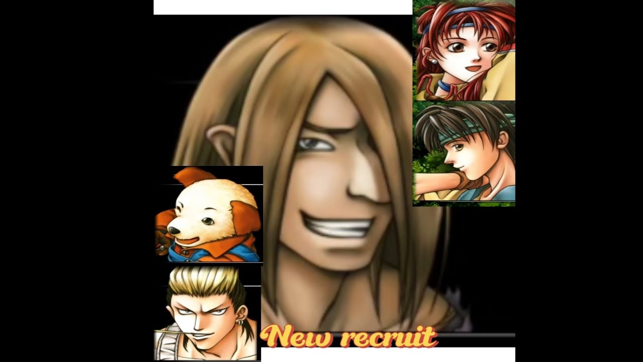 #10 rekrut shilo, hix, tengaar, sid & gabocha - Suikoden 2 HD remaster ...