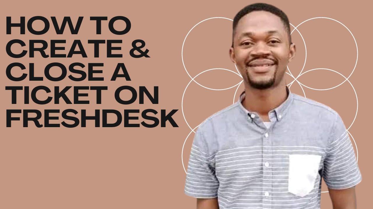 How to create and close a ticket on Freshdesk - YouTube