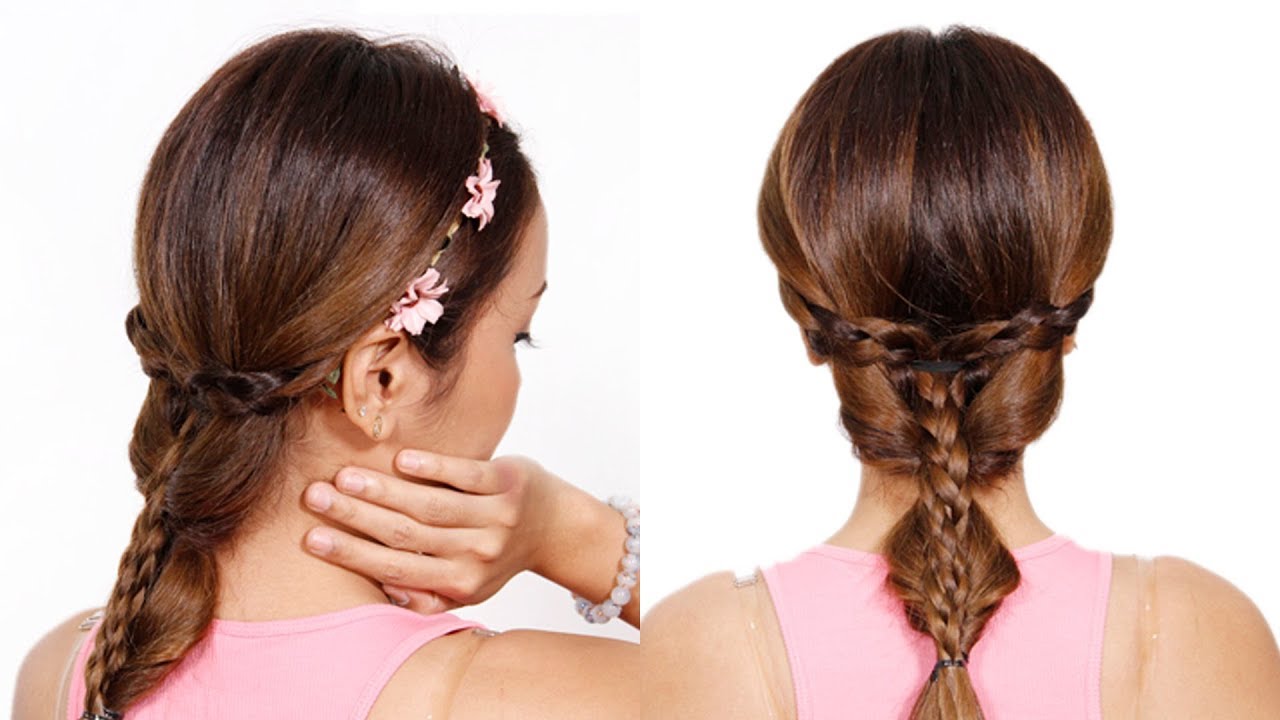 Freestyle Braided Hair Design - YouTube