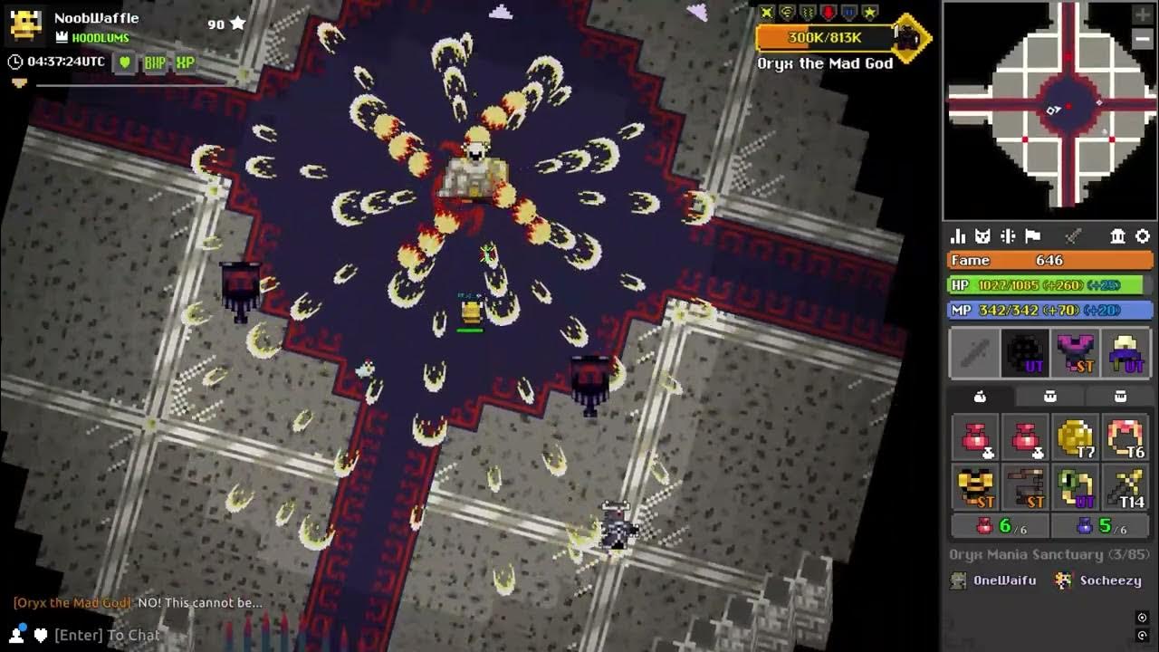 (rotmg o3) EPIC Pacifist Oreo Paladin Top Damage - YouTube