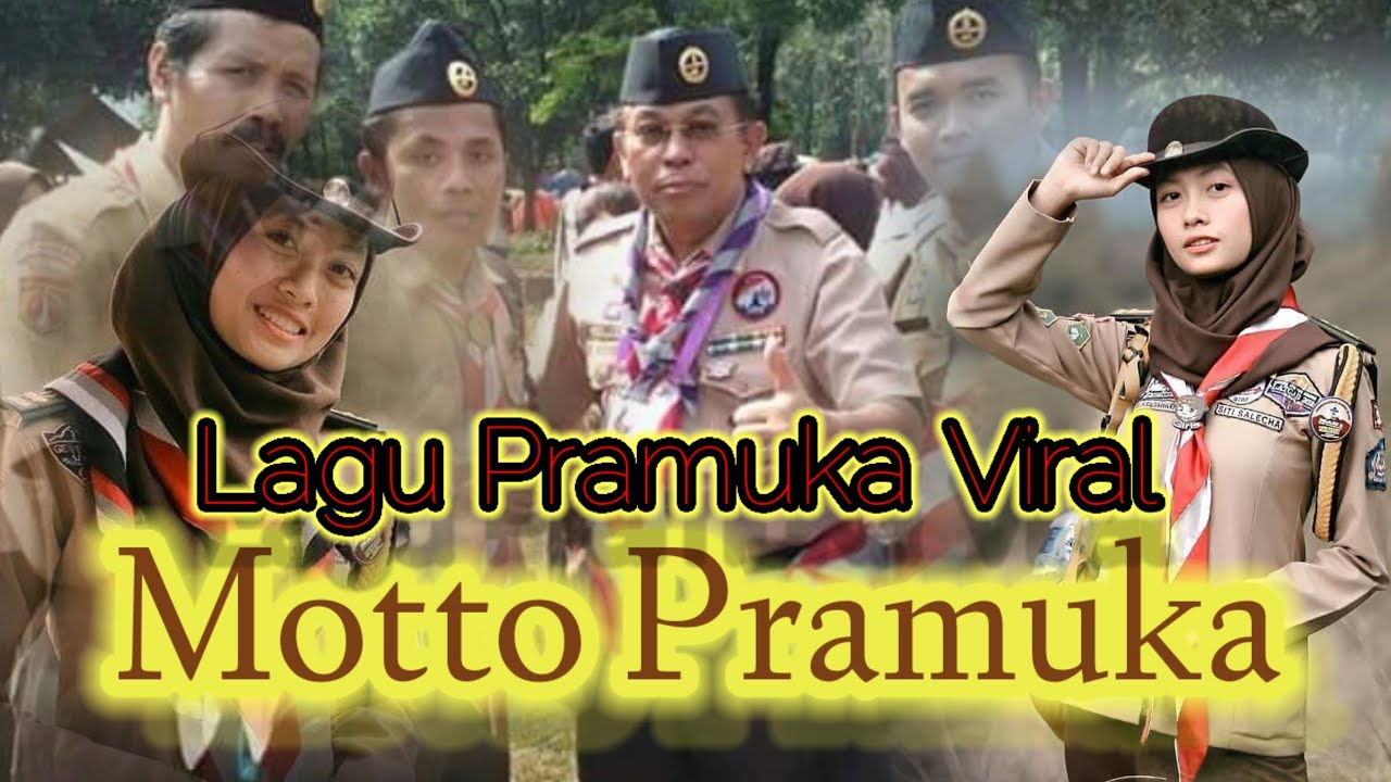 Lagu Viral Pramuka: Motto Gerakan Pramuka - YouTube