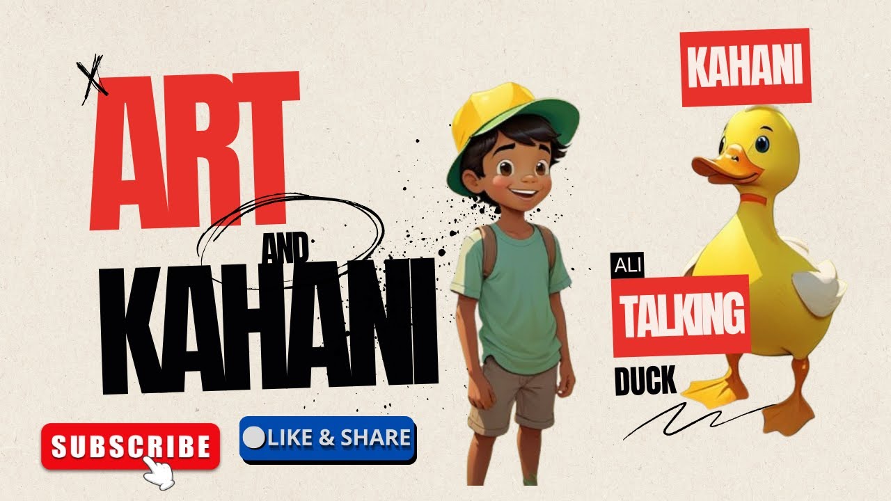 "Ali and the Talking Duck | A Magical and Heartwarming Story | Art and ...