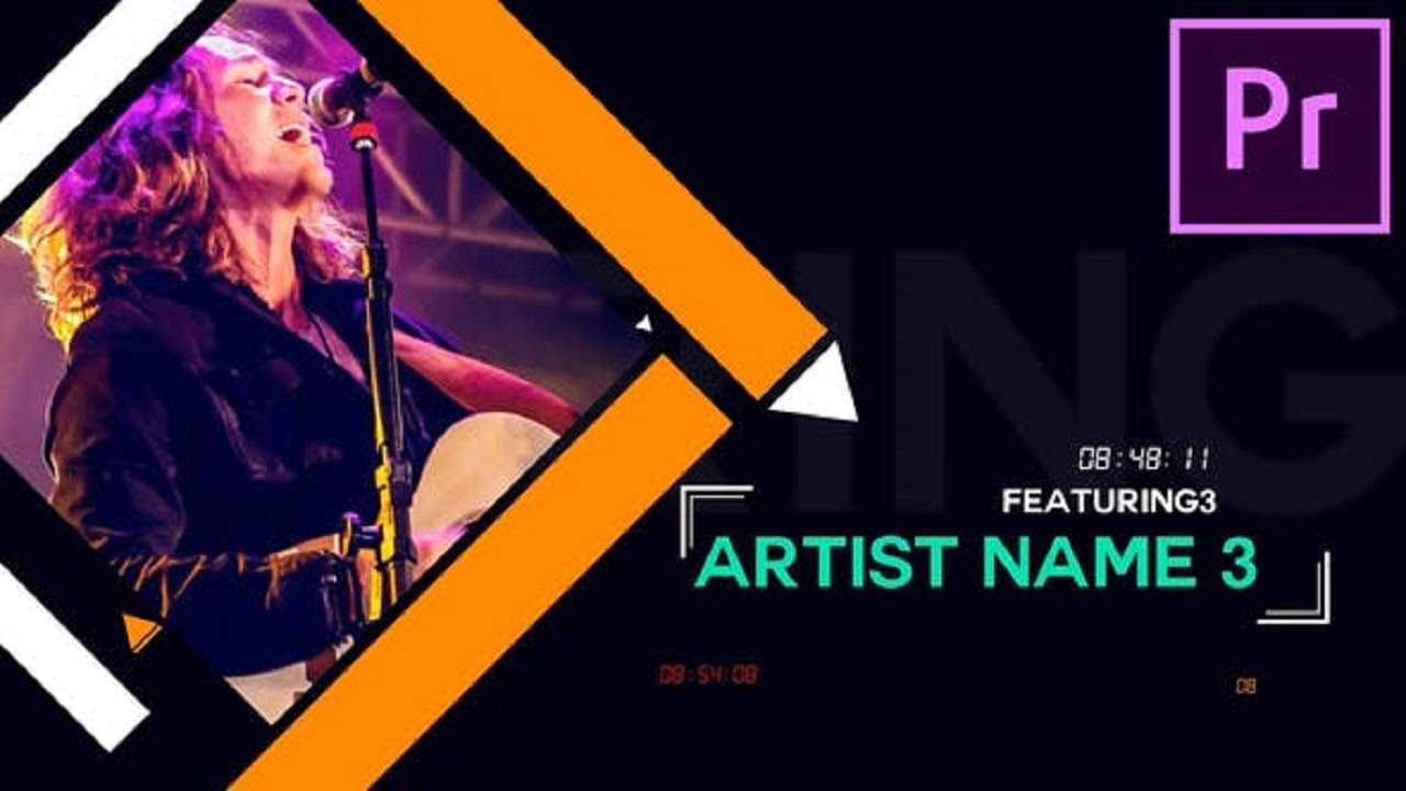 Music Event Promo - Premiere Pro Templates - YouTube