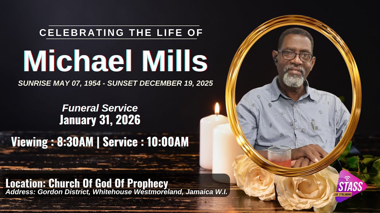 Thanksgiving Service for the Life of Micheal Mills | January 31 2026 ...